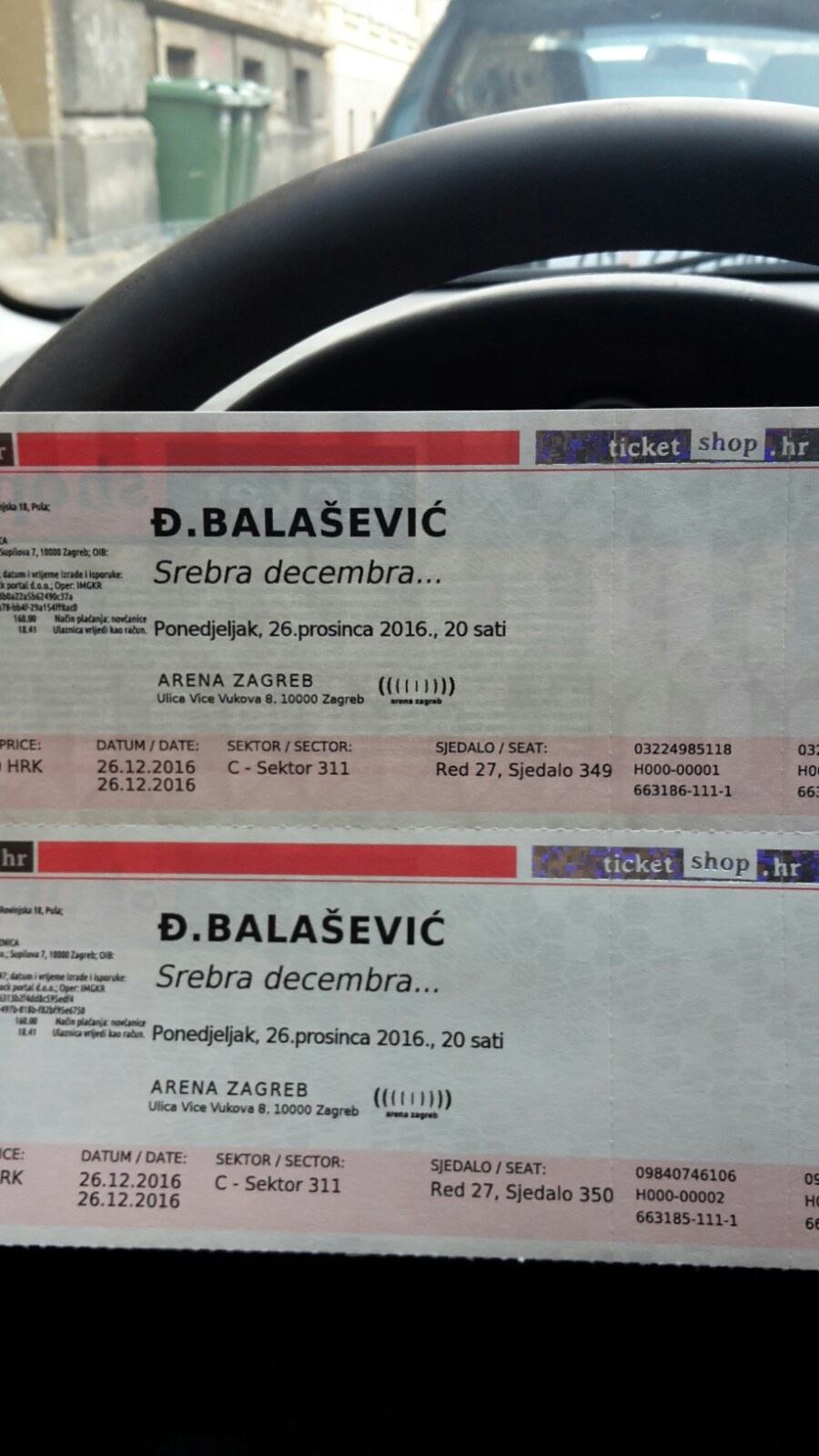 Balasevic srebra decembra