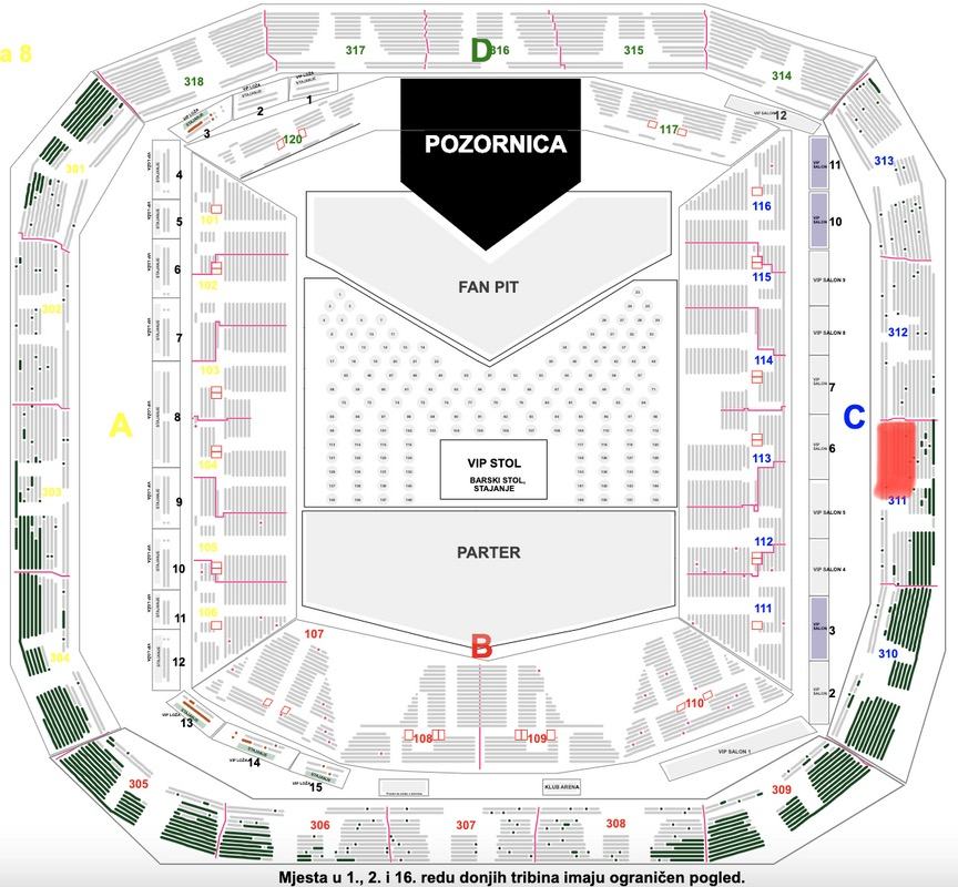 Dvije ulaznice za koncert Aleksandra Prijovic 3.12.