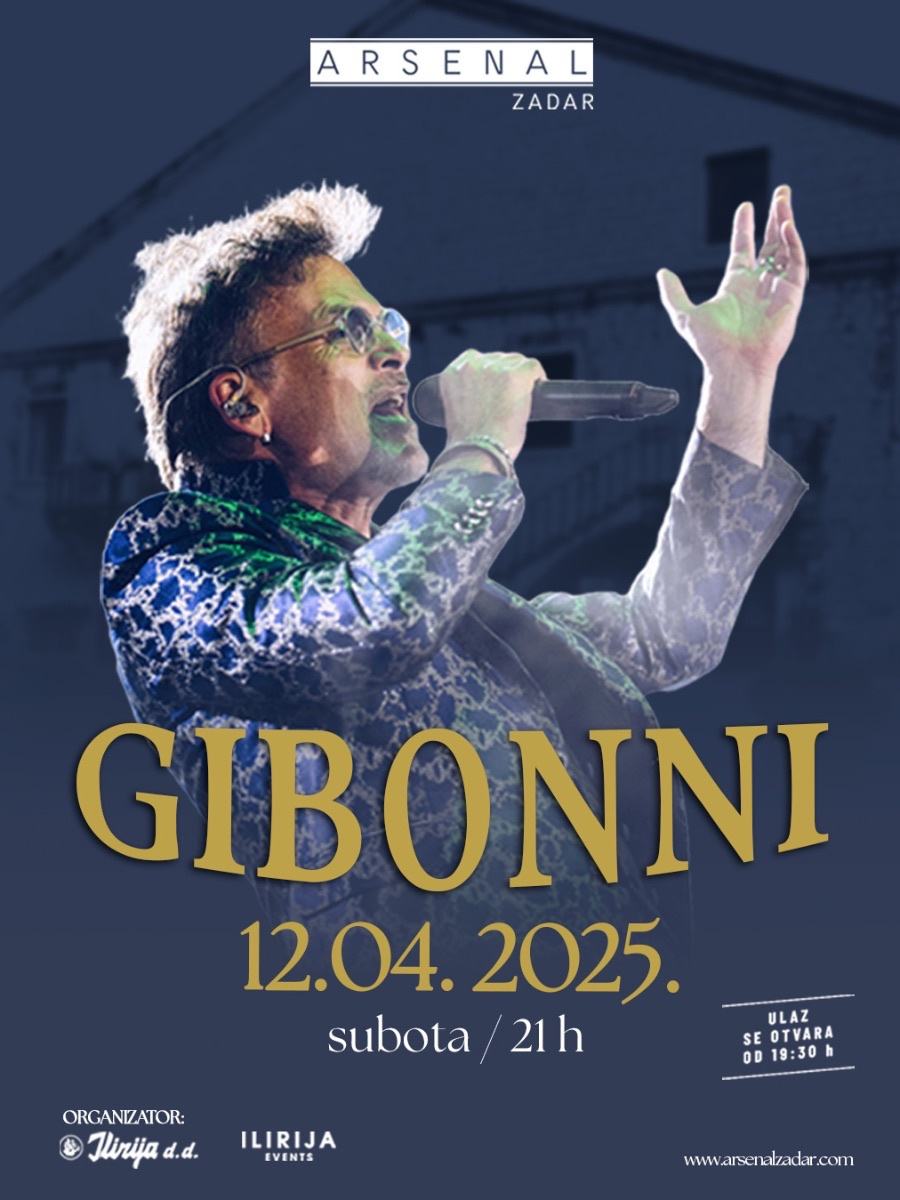 Gibonni 12.04 Zadar PARTER