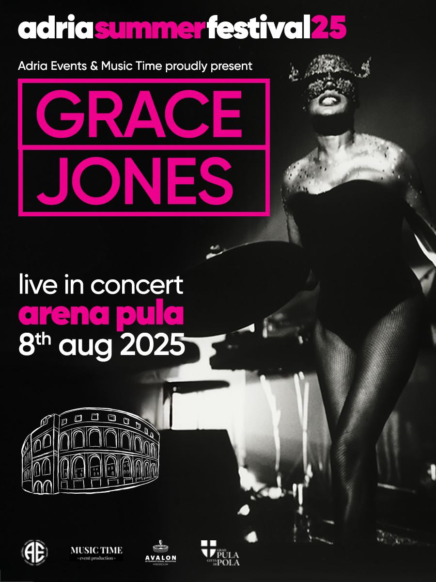 Karta za parter za koncert Grace Jones - Arena Pula 8.8.2025.