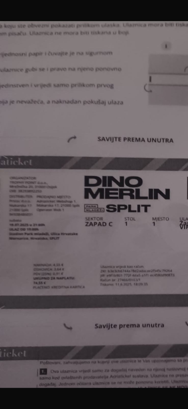 KARTA VIP DINO MERLIN - 19.7.2025