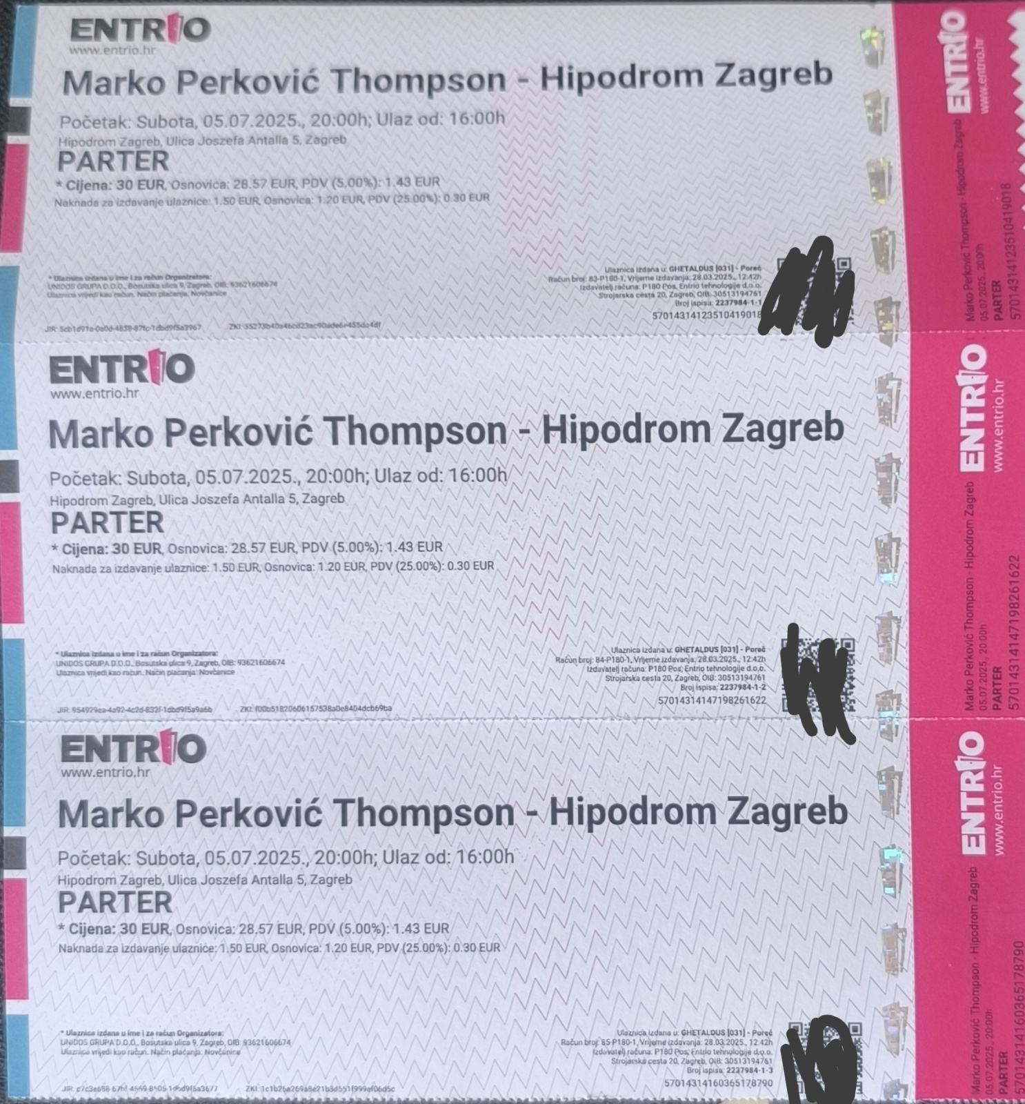 Karte Thompson hipodrom