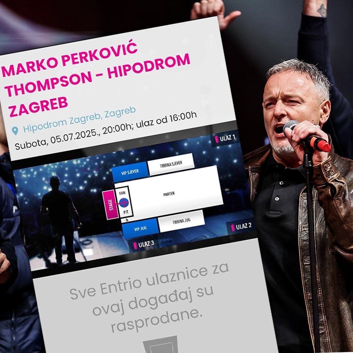 Karte za Thompson koncert 05.07.2025.