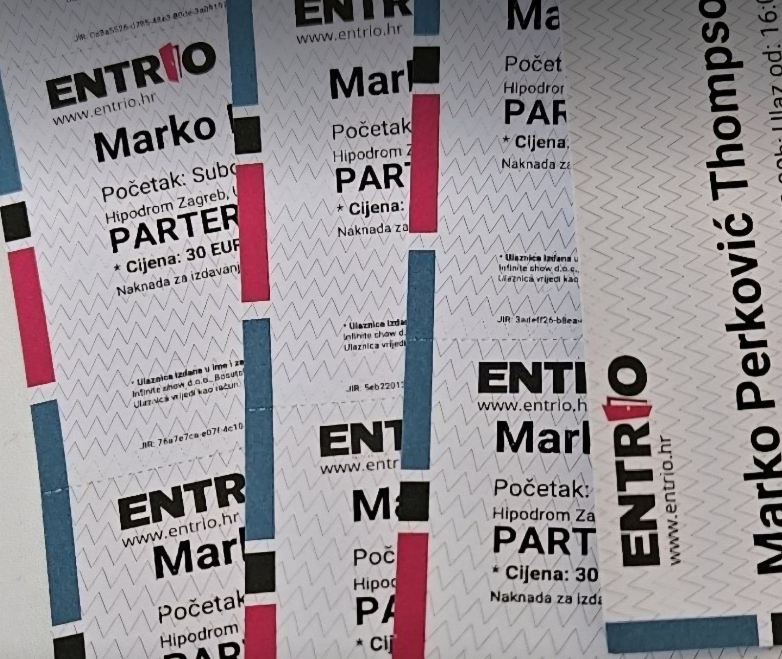 Karte Thompson parter 15€