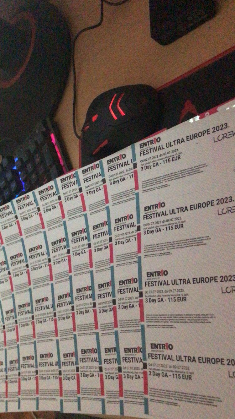 Karta / 3 dana - Ultra festival Split 2023