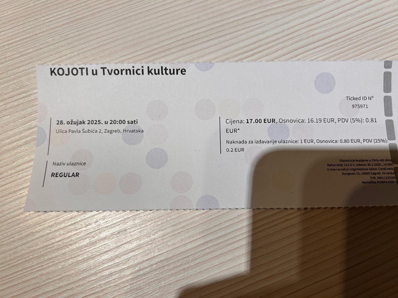 Kojoti - Tvornica kulture