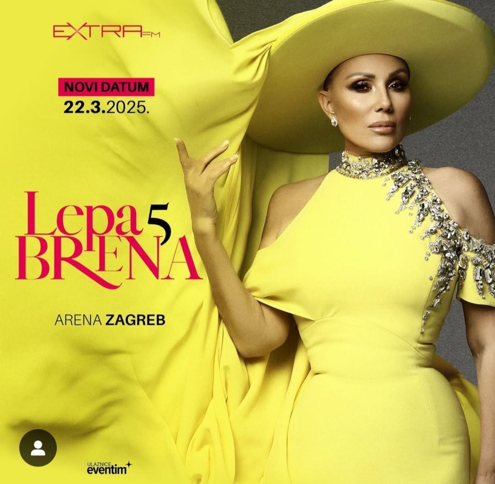 Lepa Brena 3 ulaznice 22.32025