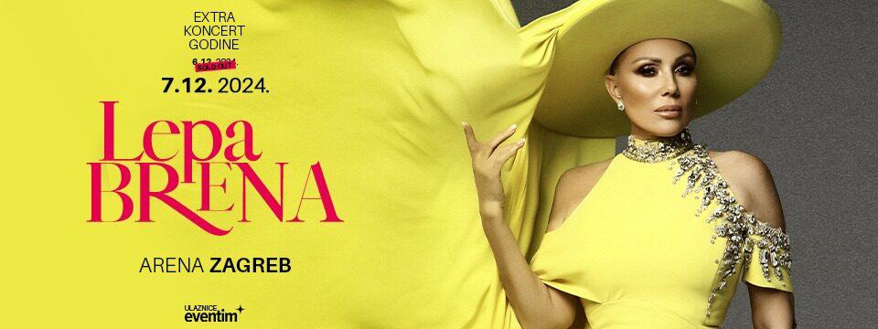 Lepa Brena FAN PIT ARENA ZAGREB 7.12
