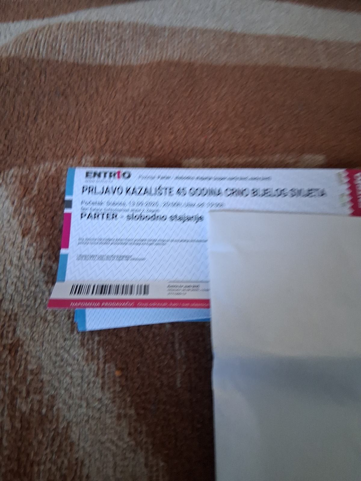 prodaja karata za koncert