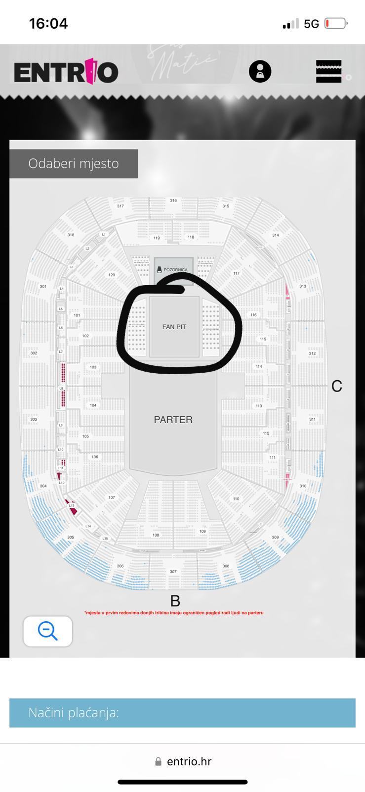 Šaša Matić - ARENA ZAGREB - 22.10.2022. - FAN PIT