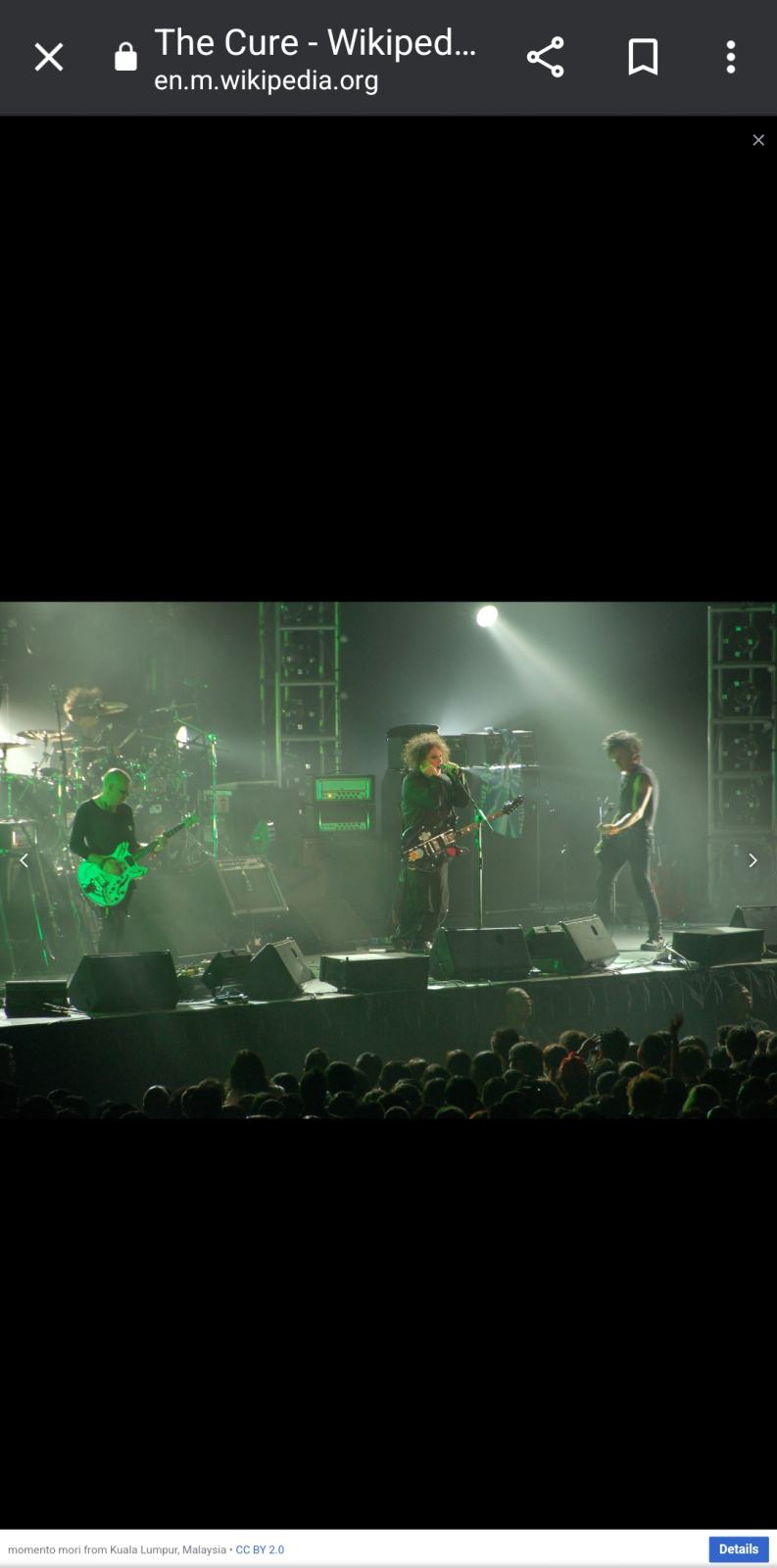 THE CURE - koncert Arena Zagreb 27.10. ulaznica 1x ( Tribina gore 1 )