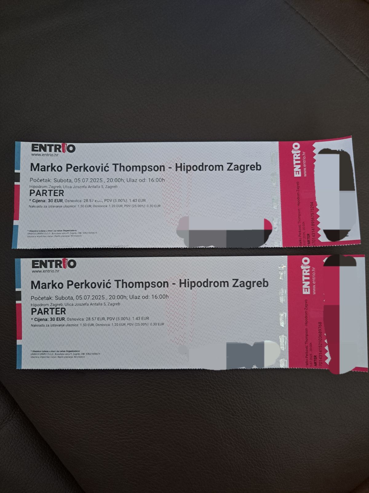 Thompson (2x karte) Hipodrom