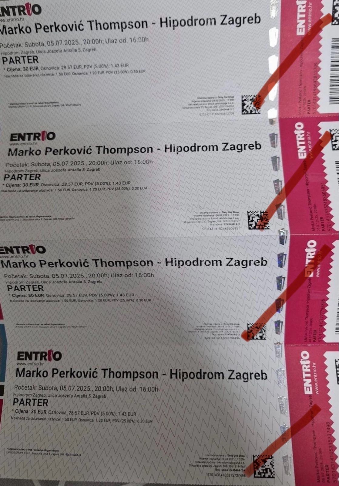 Karte za Thompson Hipodrom