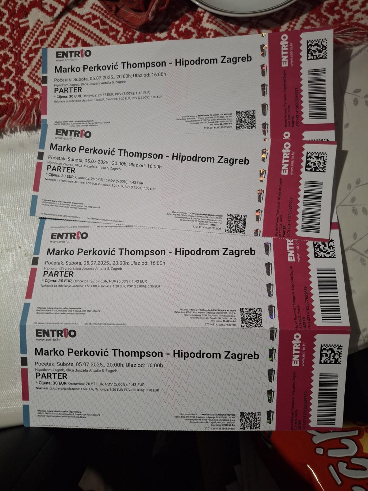 THOMPSON KARTE PARTER