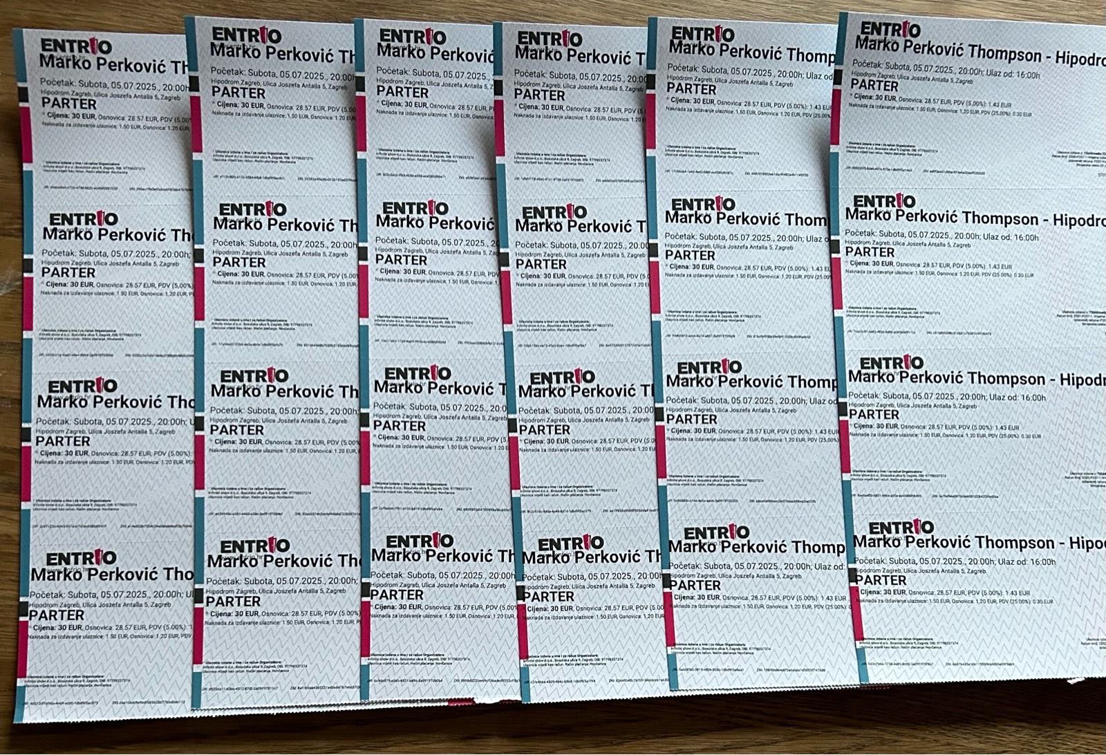 Thompson ulaznice parter i fan pit JEFTINO!!!