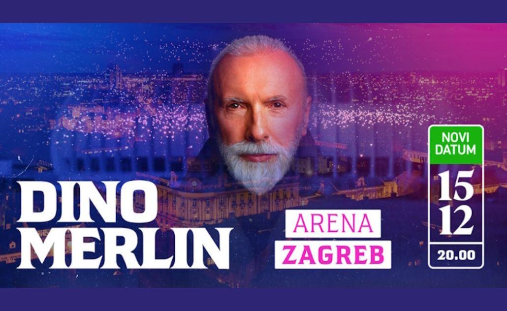 Ulaznice 2 kom koncert Dino Merlin 15.12.