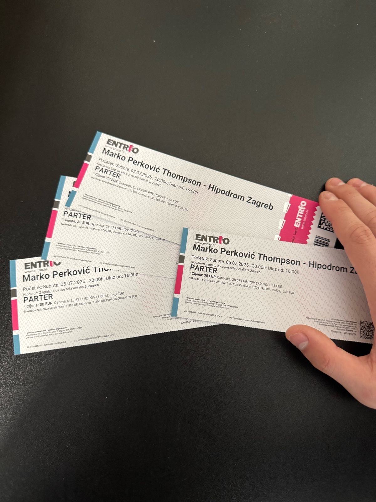Ulaznice za Thompsona na Hipodromu 05.07.