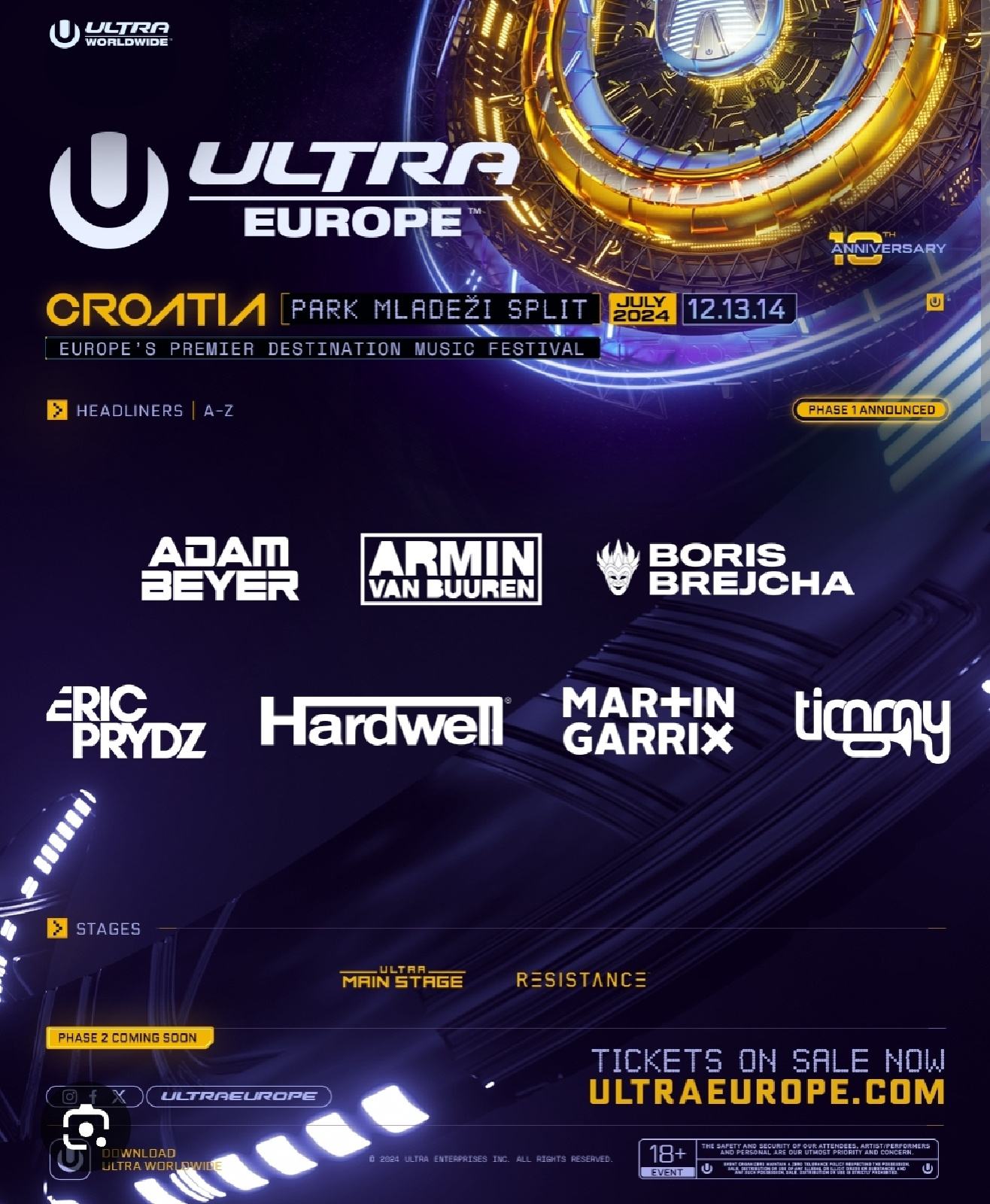 Ultra Europe 2024 VIP