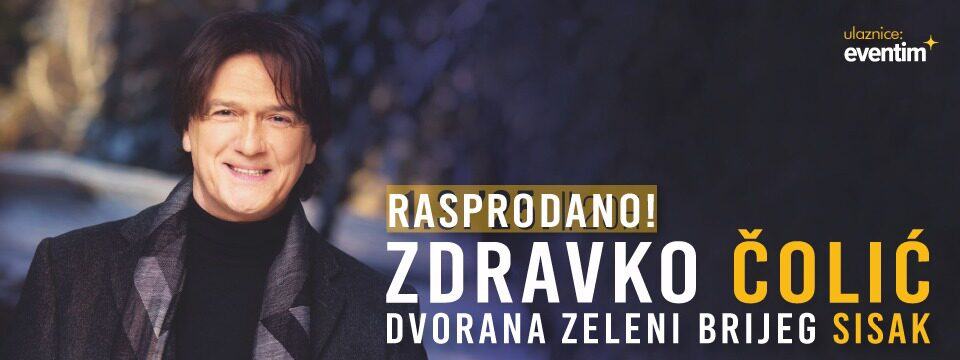 Zdravko Čolić - subota, 01. ožu 2025., Sisak