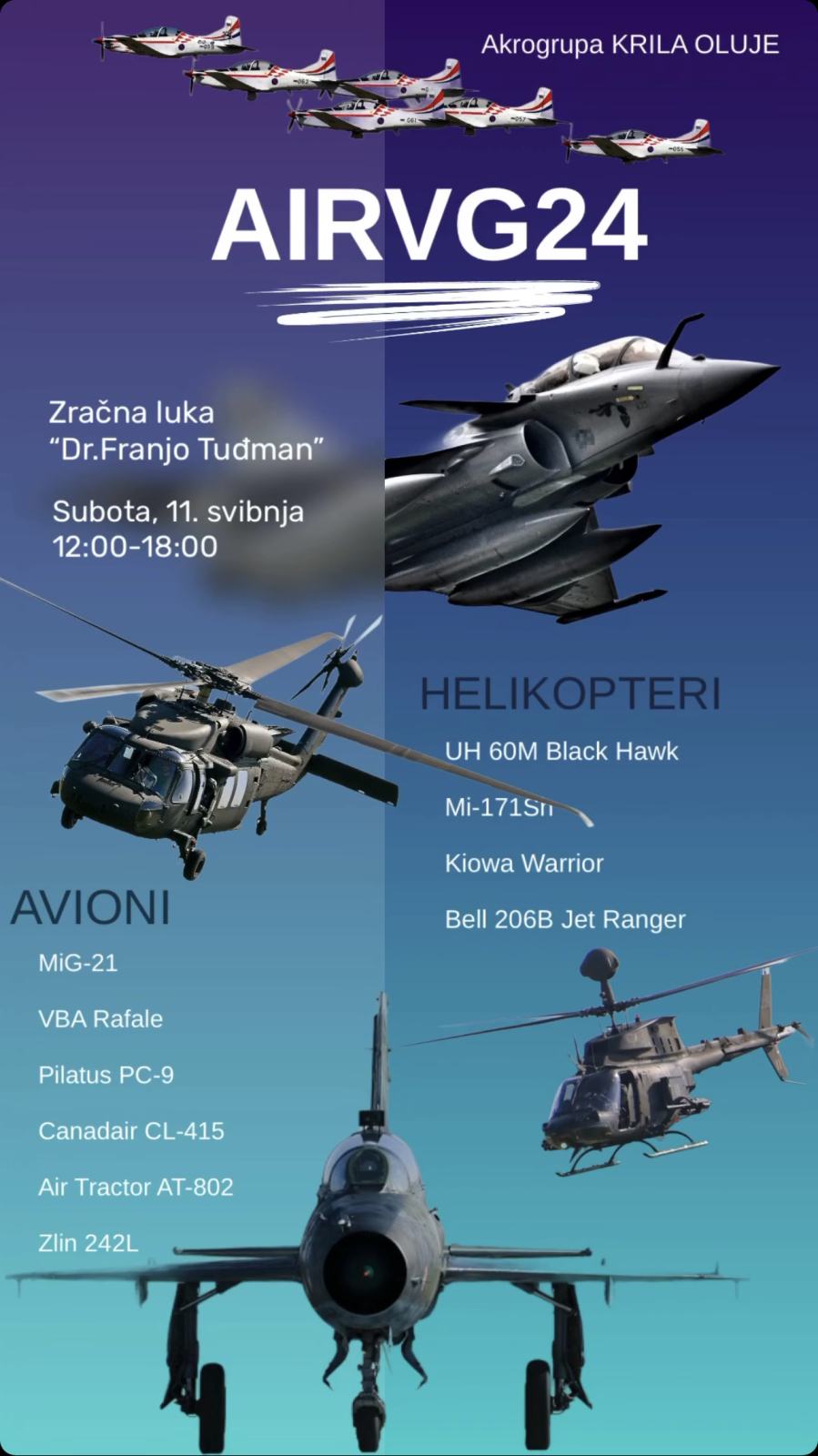 AIRVG24 2024 ZAGREB TRAZIM ULAZNICE