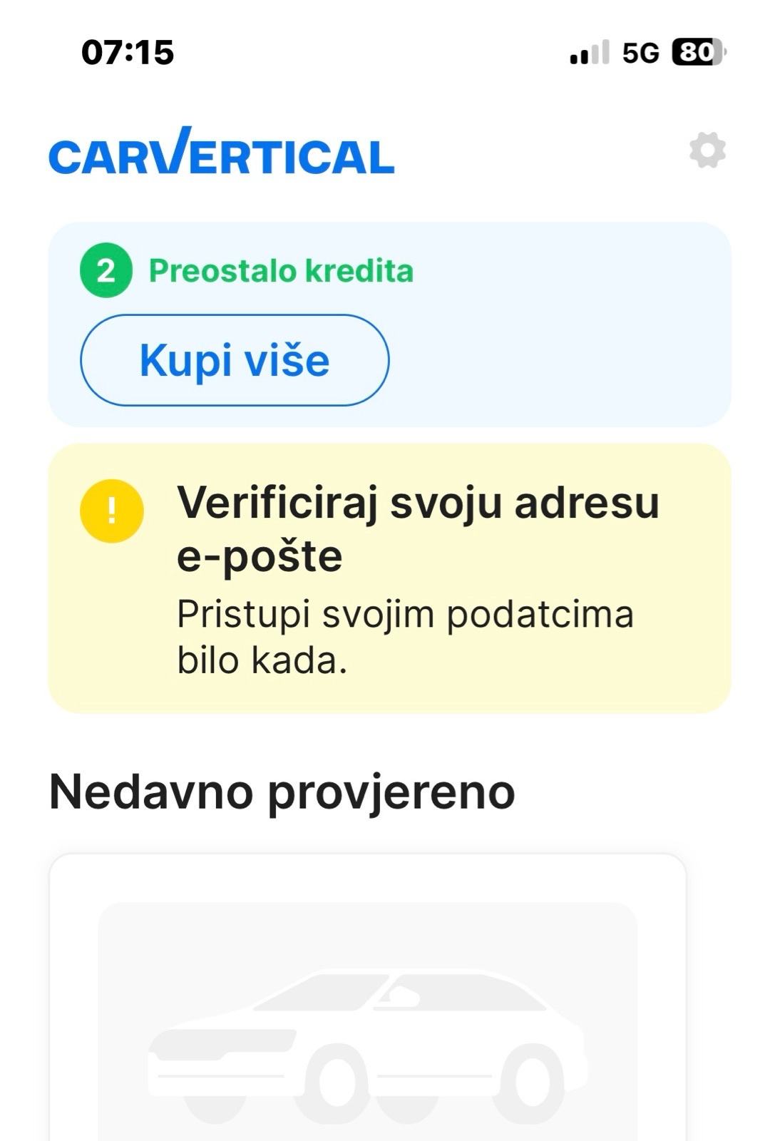 Car vertical izvjestaj