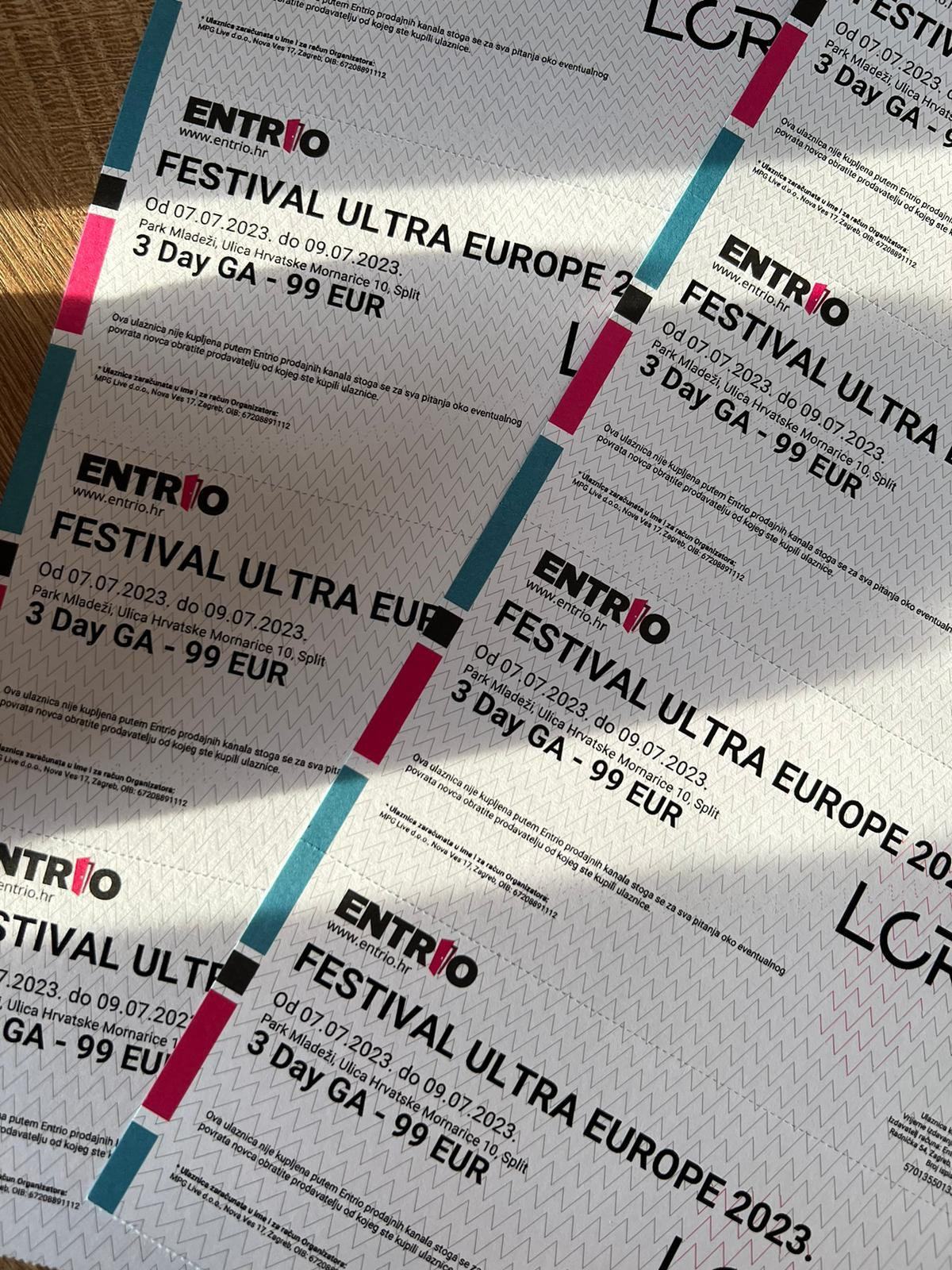 Ulaznice za Ultru 2023.