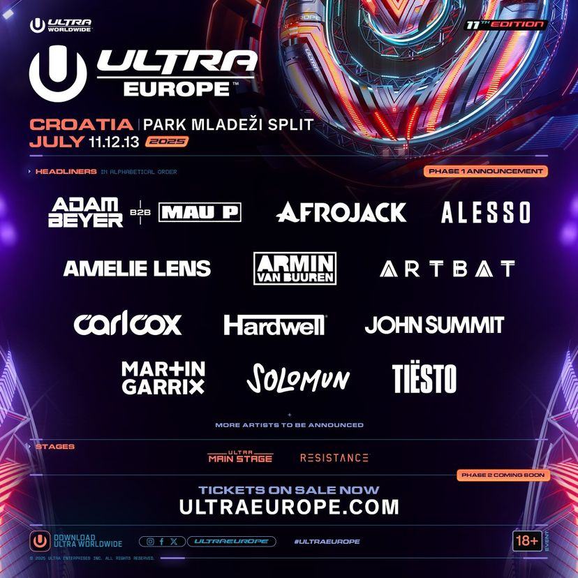 Ultra europe vip 3 day