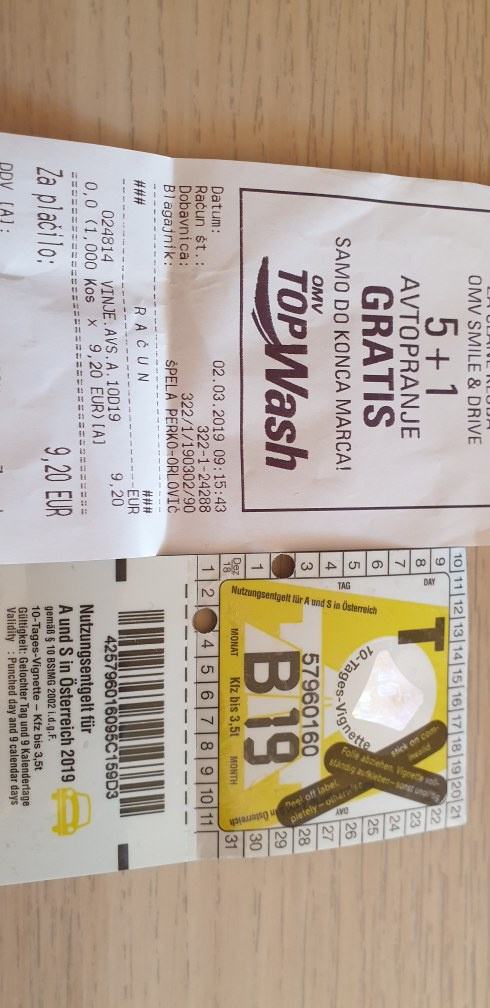 Vinjeta Austrija 10-dnevna