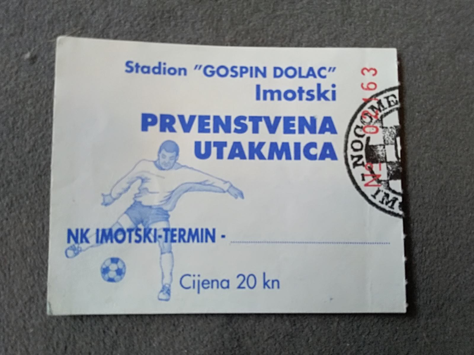 ulaznica nk Imotski - HNK Šibenik