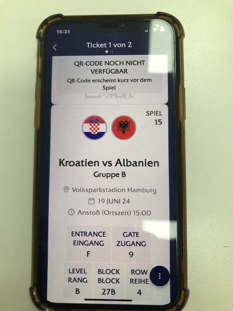 Ulaznice EURO 2024 | Hrvatska - Albanija (2 x ulaznice) 2.Kategorija