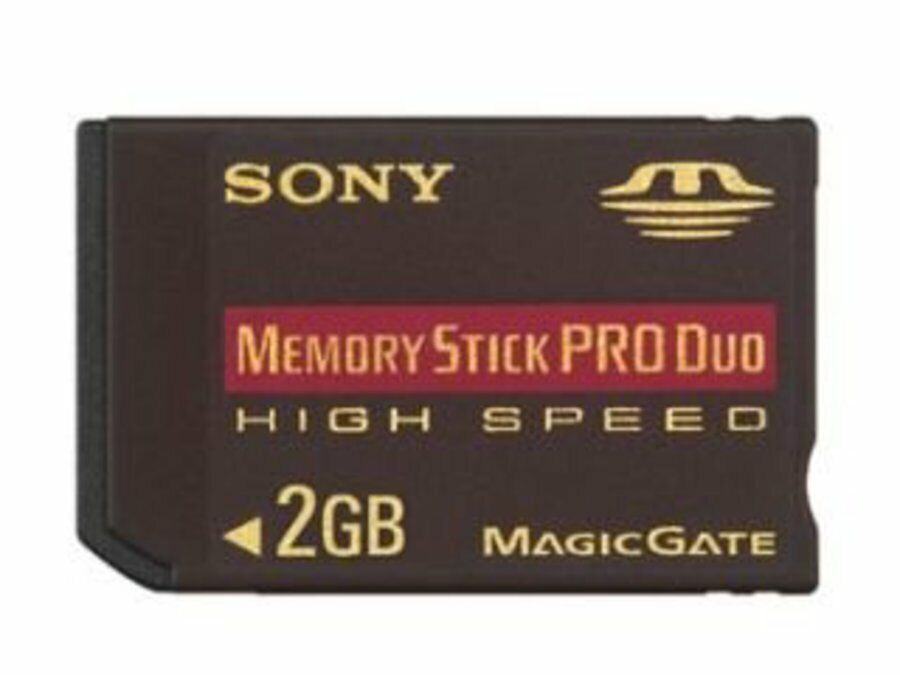 2GB SONY MEMORY STICK PRO DUO HIGH SPEED MSX-M2GN