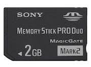 2GB SONY MEMORY STICK PRO DUO MARK2 MAGICGATE MS-MT2G