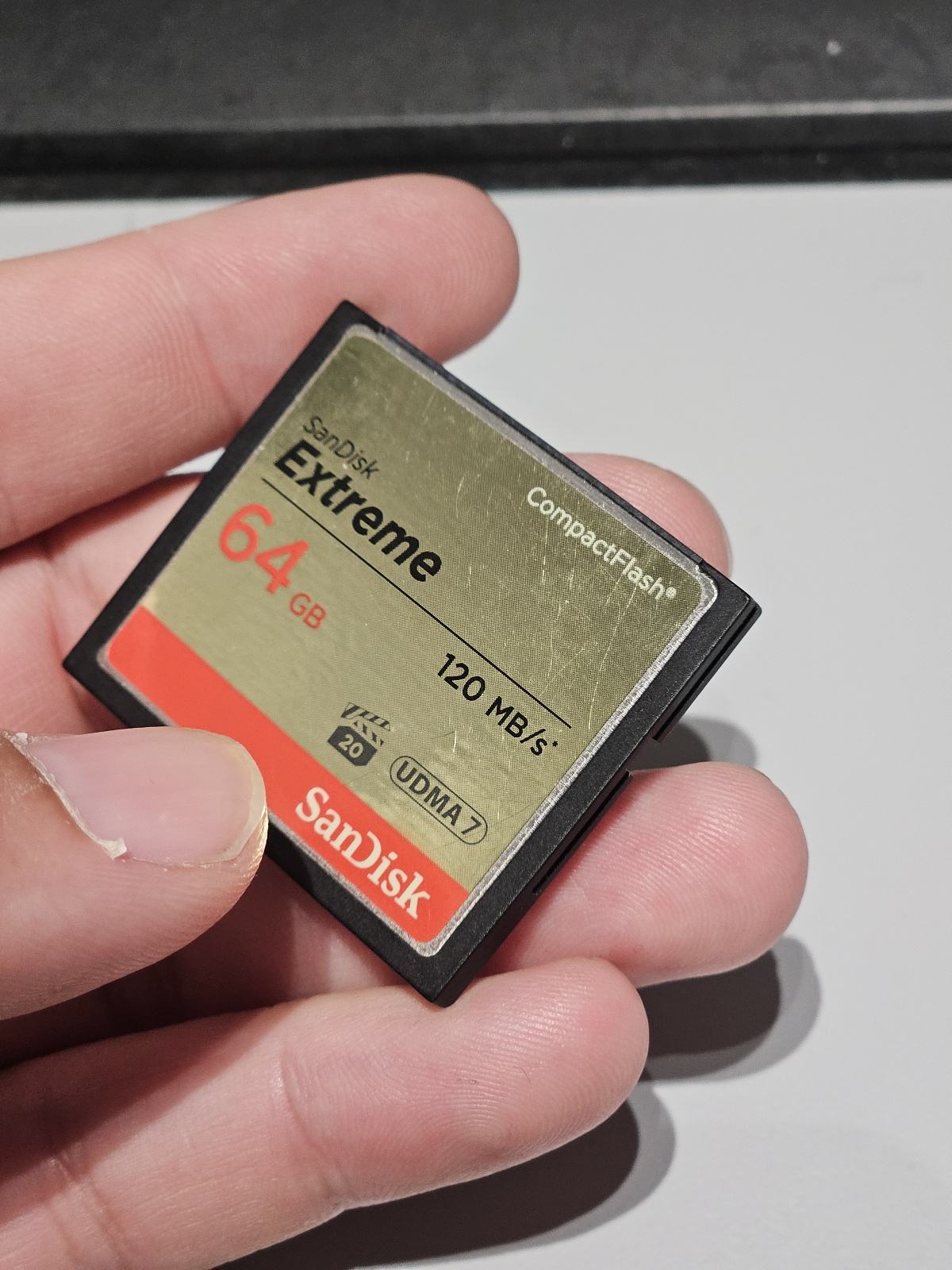 CF 64gb sandisk extreme udma7 compact flash
