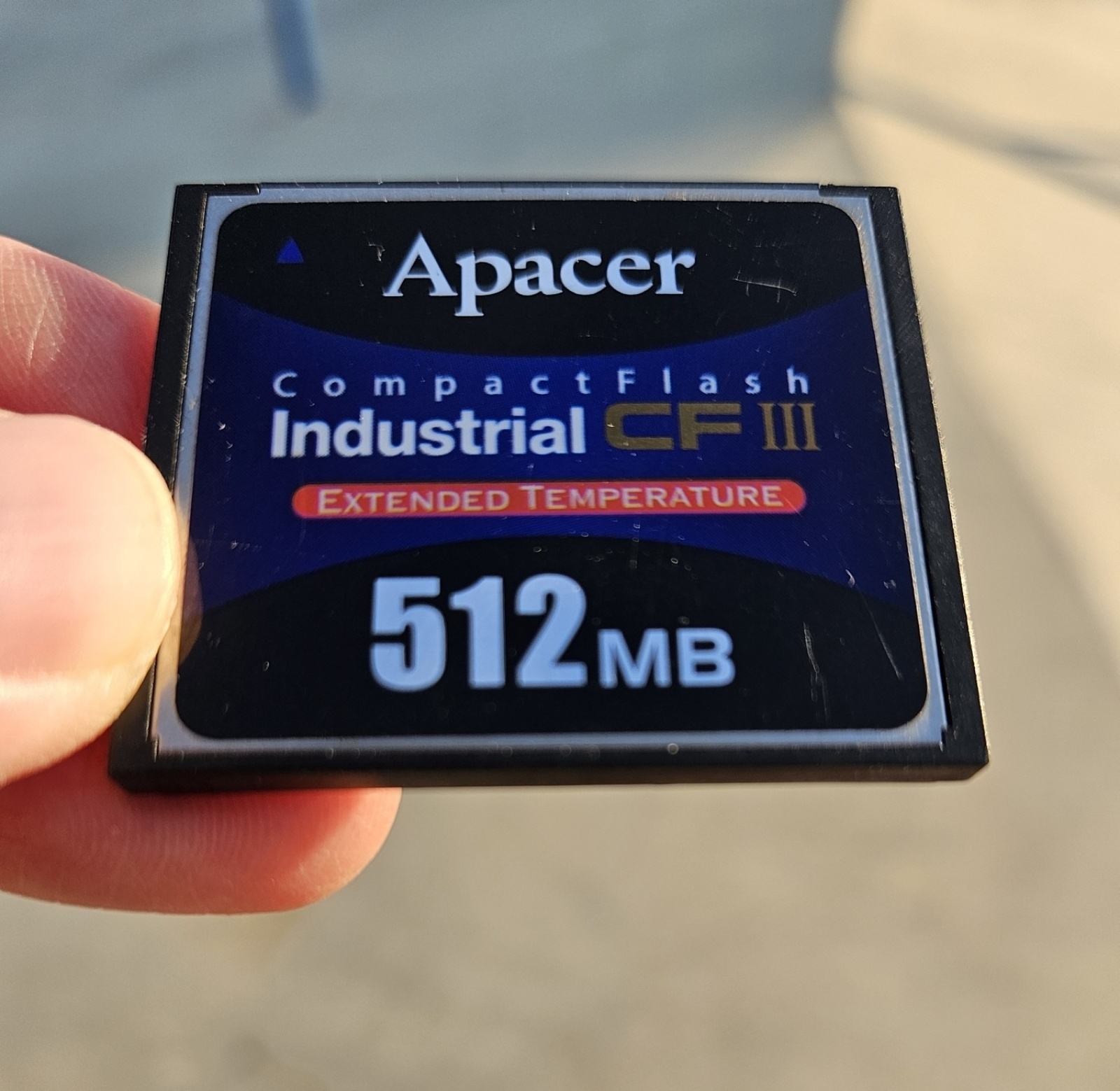 Compact flash memorija 512MB