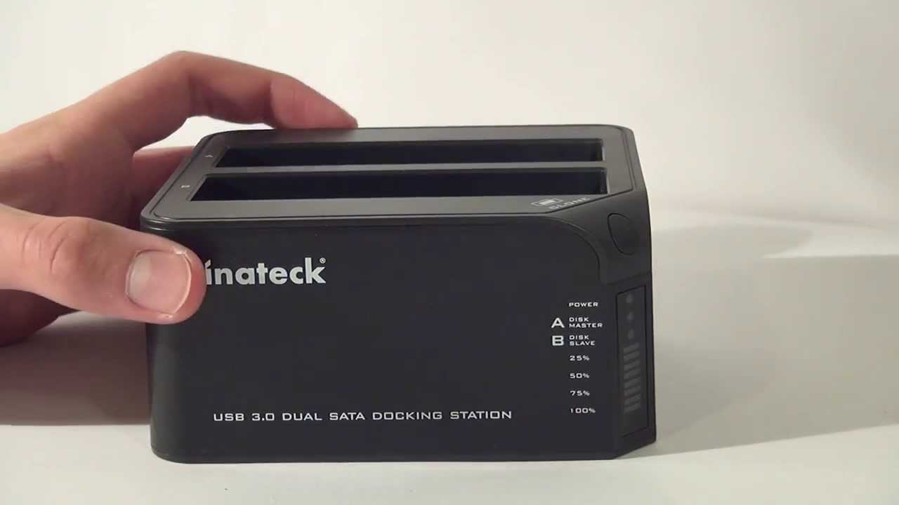 Inateck FDU3C-2 USB 3.0 dual hard drive docking station