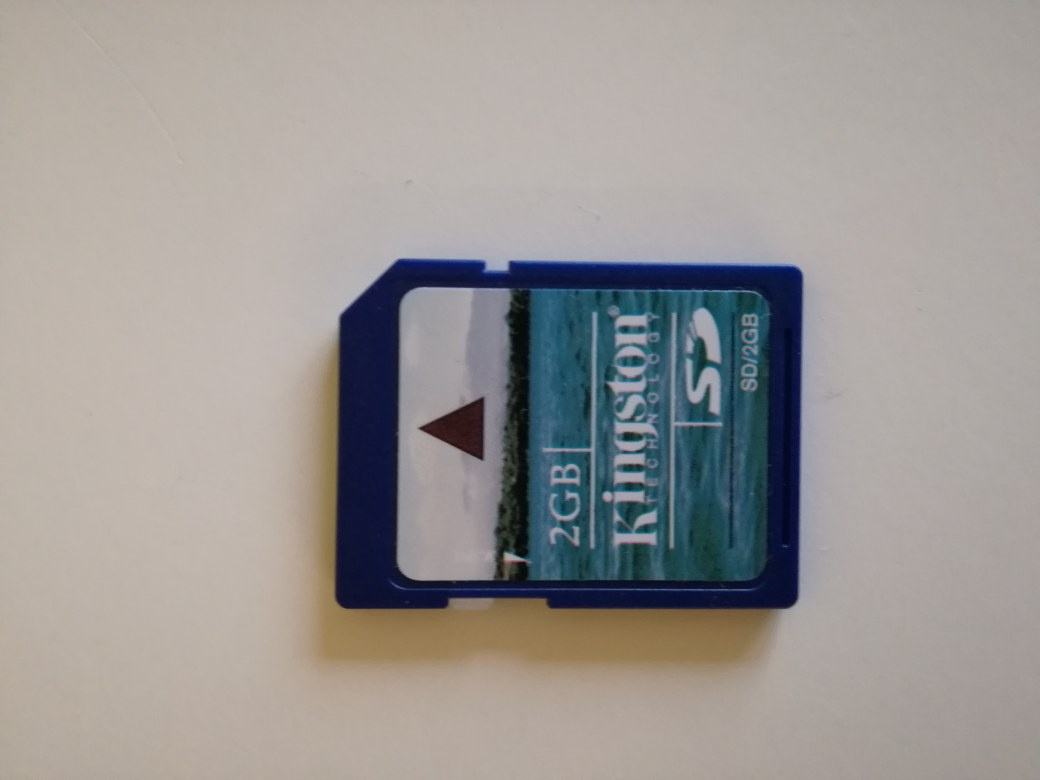 Kingston SD card 2GB