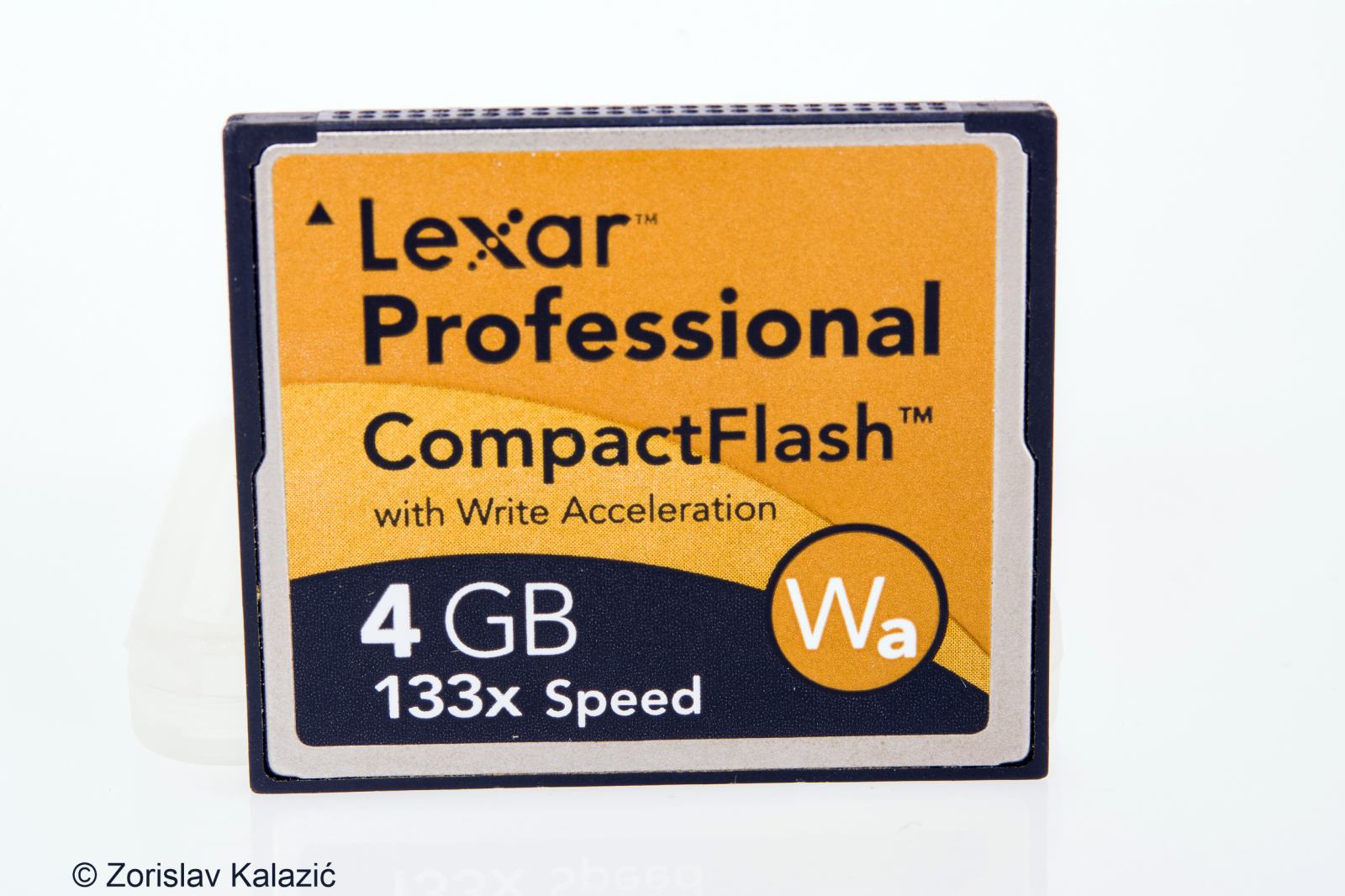 Lexar 4GB compact flash memory card 133x