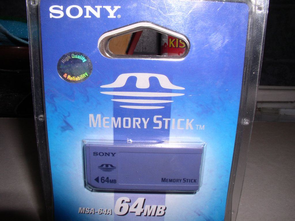 MEMORY STICK MS 64 Mb SONY ORGINAL - NOVO