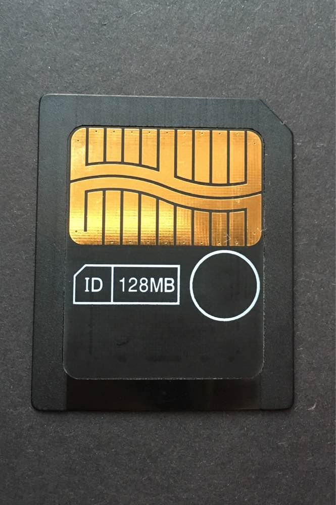 Olympus Smart media 128 MB