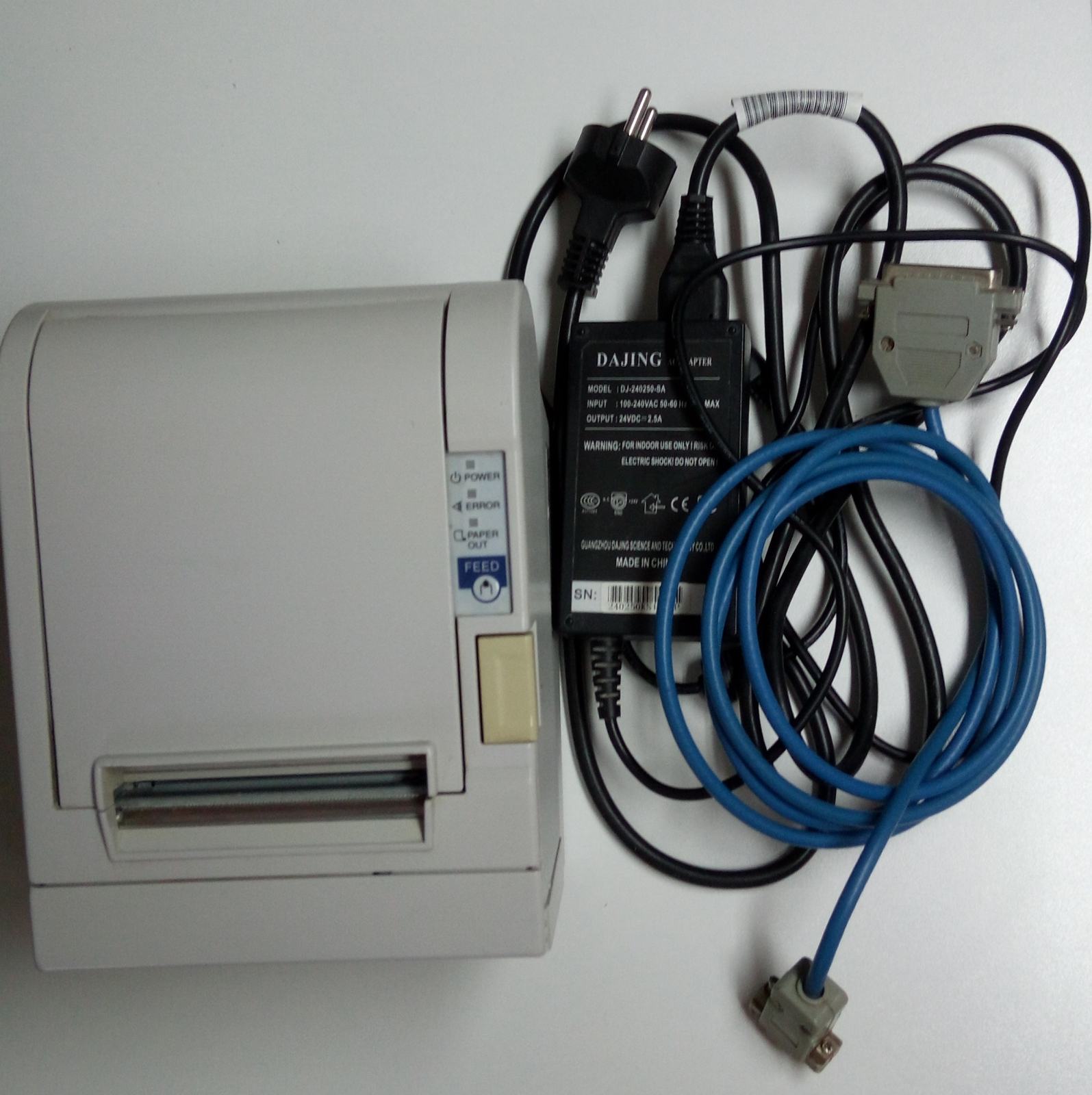 EPSON TM-T88III model M129C TERMALNI SERIJSKI POS PRINTER 80mmPOVOLJNO