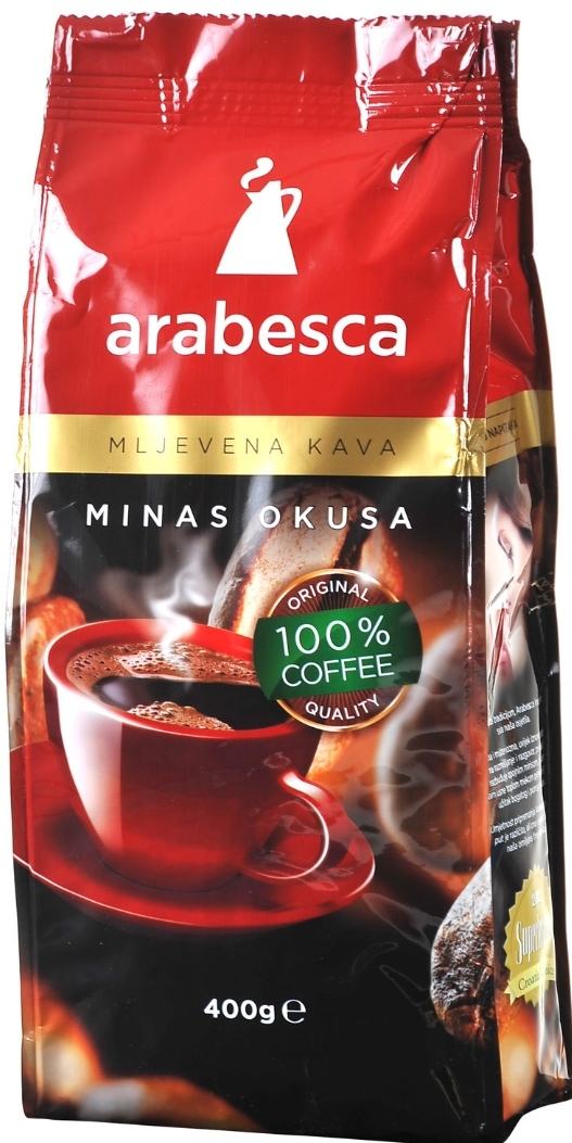 Arabesca Minas mljevena kava 400 g