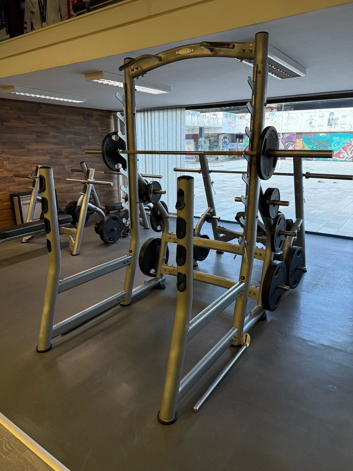 Half rack + Scott klupa