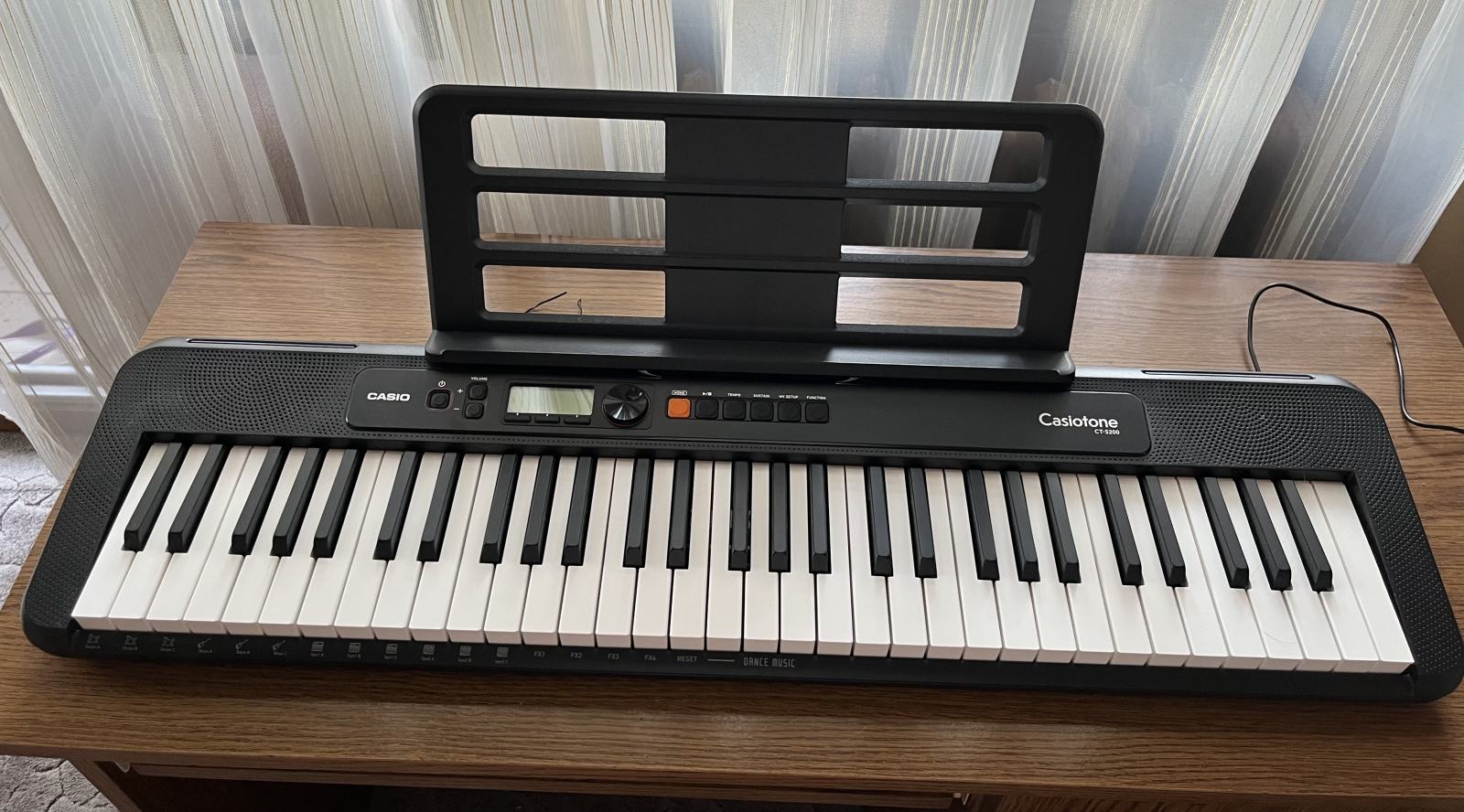 CASIO CT-S200BK CASIOTONE KLAVIJATURA