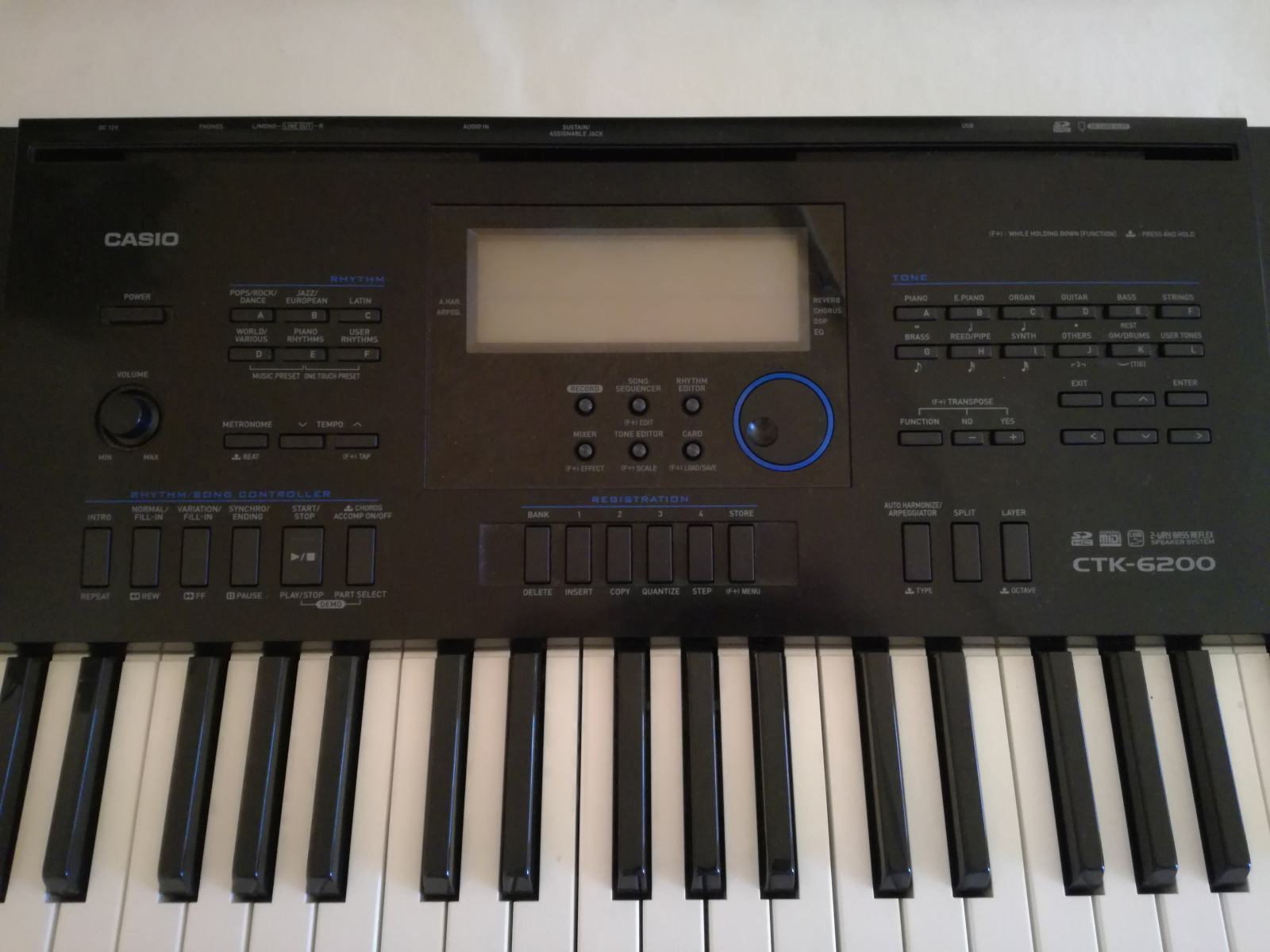 Casio ctk-6200