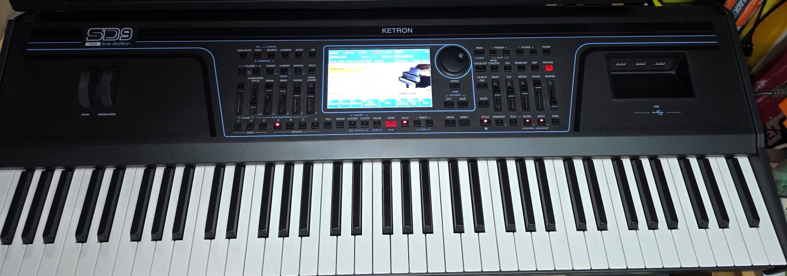 KETRON SD9 Pro + SSD Disk Ajamsonic