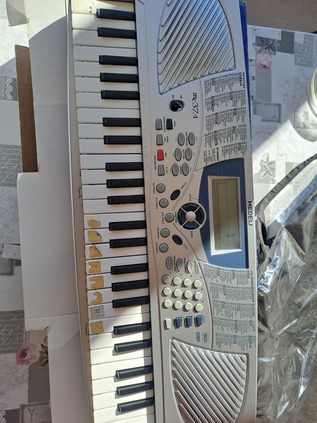 Klavijatura Medeli MC37A