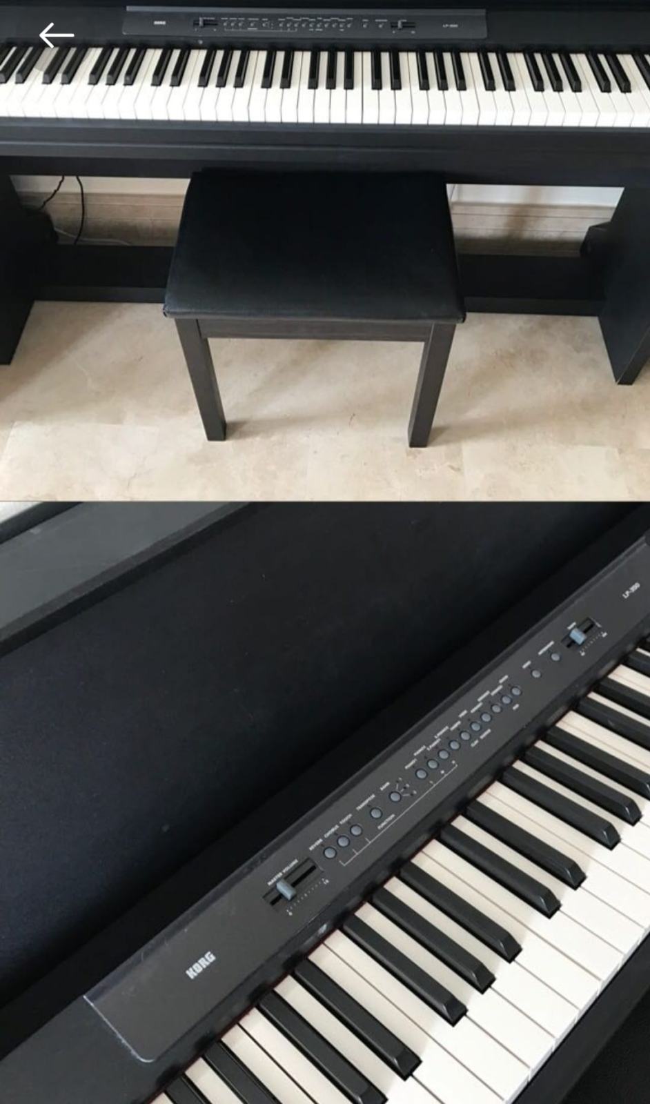 KORG LP-350 digital piano
