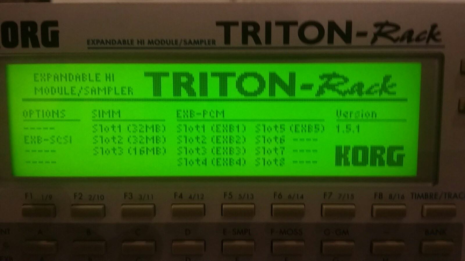 korg triton rack