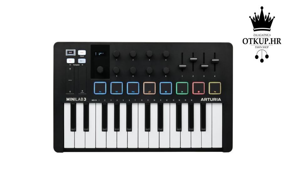 MIDI KONTROLER ARTURIA MINILAB 3 / R1, RATE!