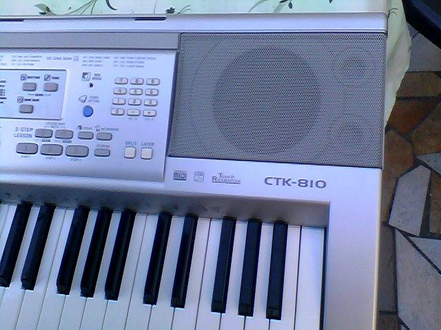 Sintisajzer Casio CTK-810